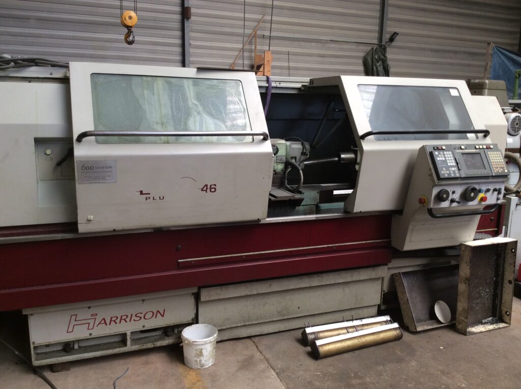 Harrison Alpha 460 S CNC Lathe - A.K. Machine Traders