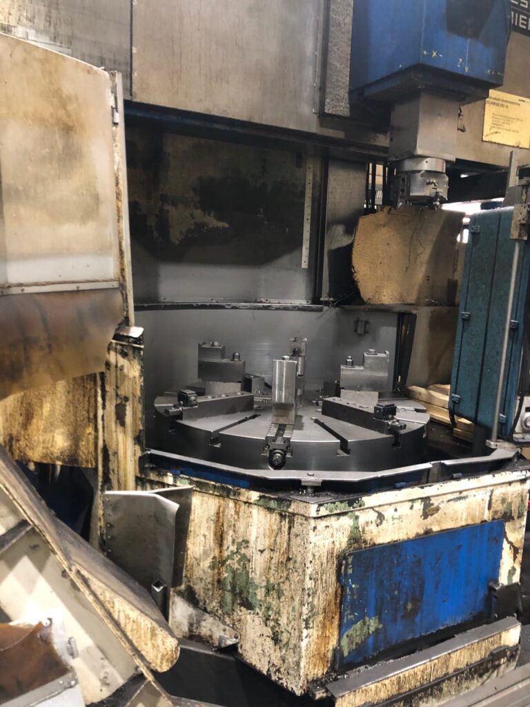 Schiess 16 DS 125 CNC Vertical Turret Lathe - A.K. Machine Traders