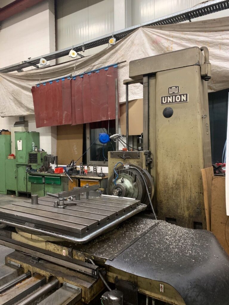 WMW Union BFT 80/2 Horizontal Boring Machine - A.K. Machine Traders