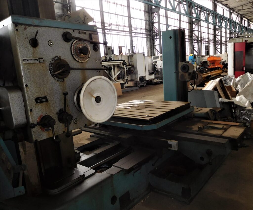 TOS W100A Horizontal Boring Machine - A.K. Machine Traders