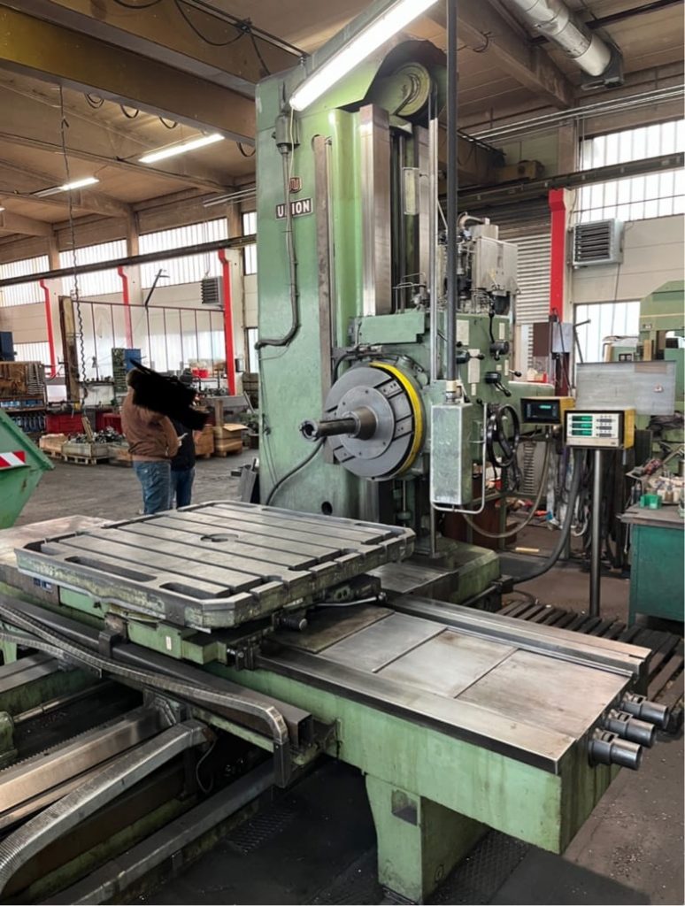 WMW Union BFT100/IV Horizontal Boring - A.K. Machine Traders